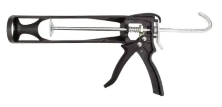 אקדח מרק וסיליקון ידני מחוזק שחור - פולק כלי עבודה